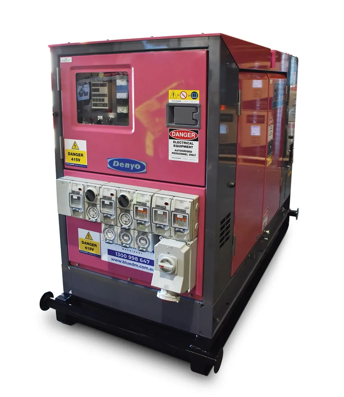 GENERATOR 50 - 60 KVA 3 PHASE DIESEL SILENCED For Hire and Rent | Flexihire